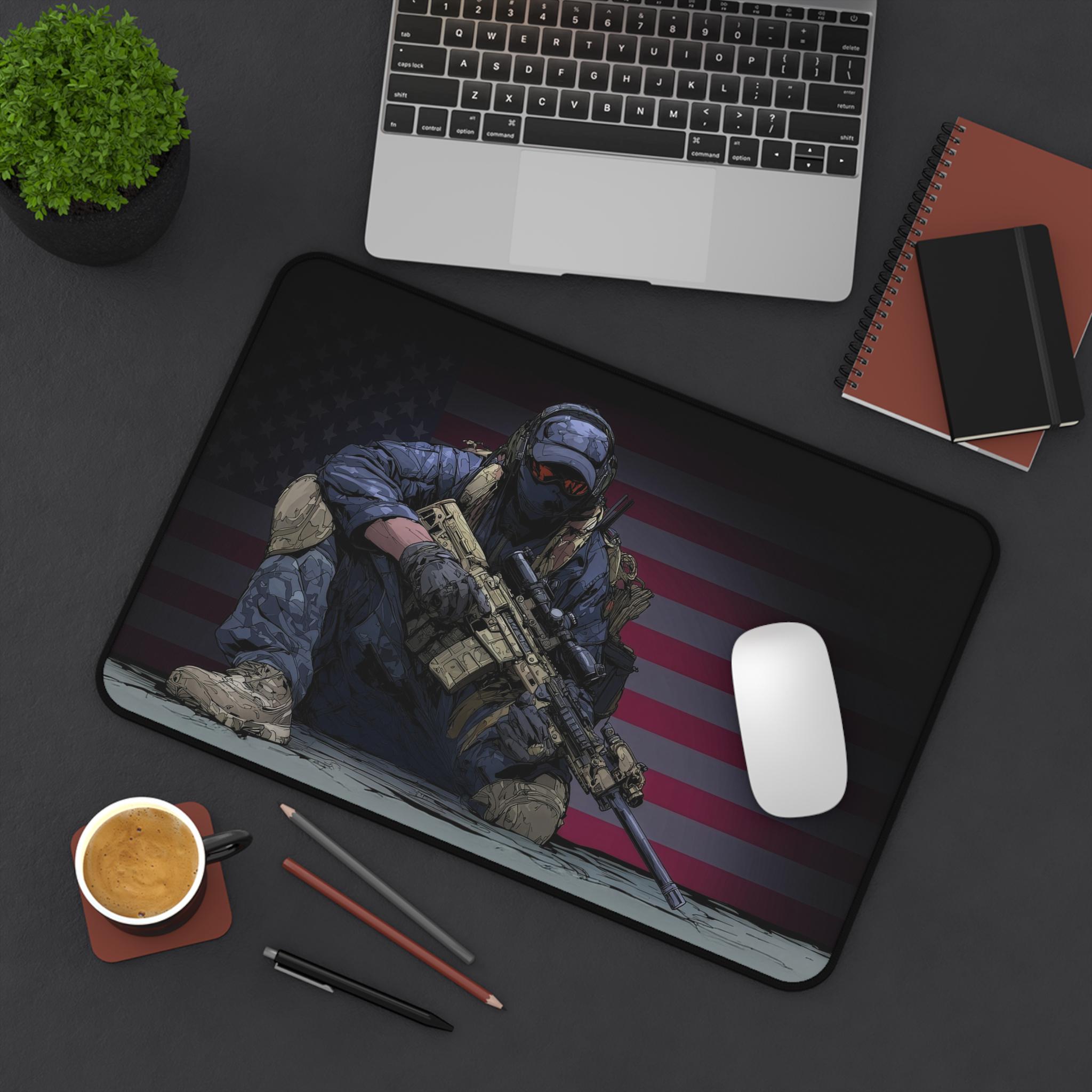 US Navy SEAL Sniper Desk Mat | Military Tactical Desk Pad - Etsy