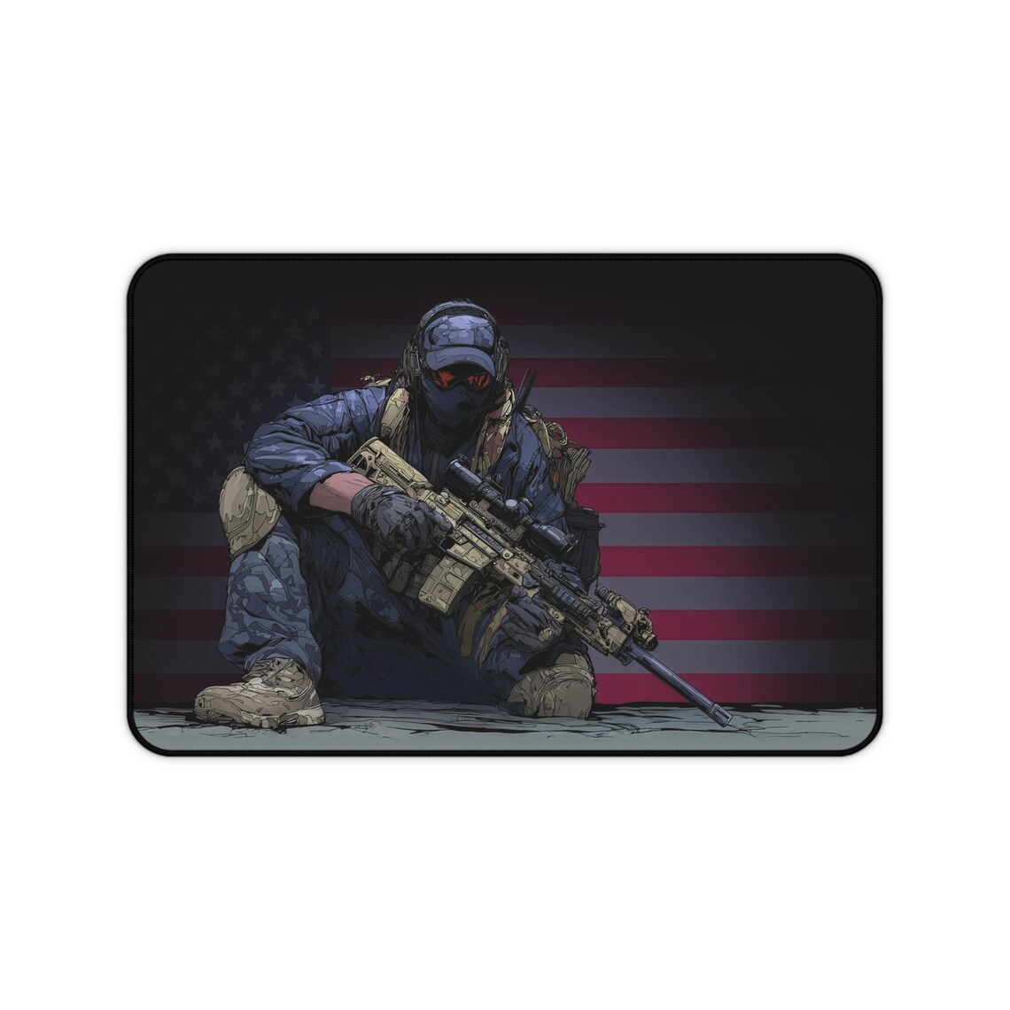 US Navy SEAL Sniper Desk Mat | Military Tactical Desk Pad - Etsy