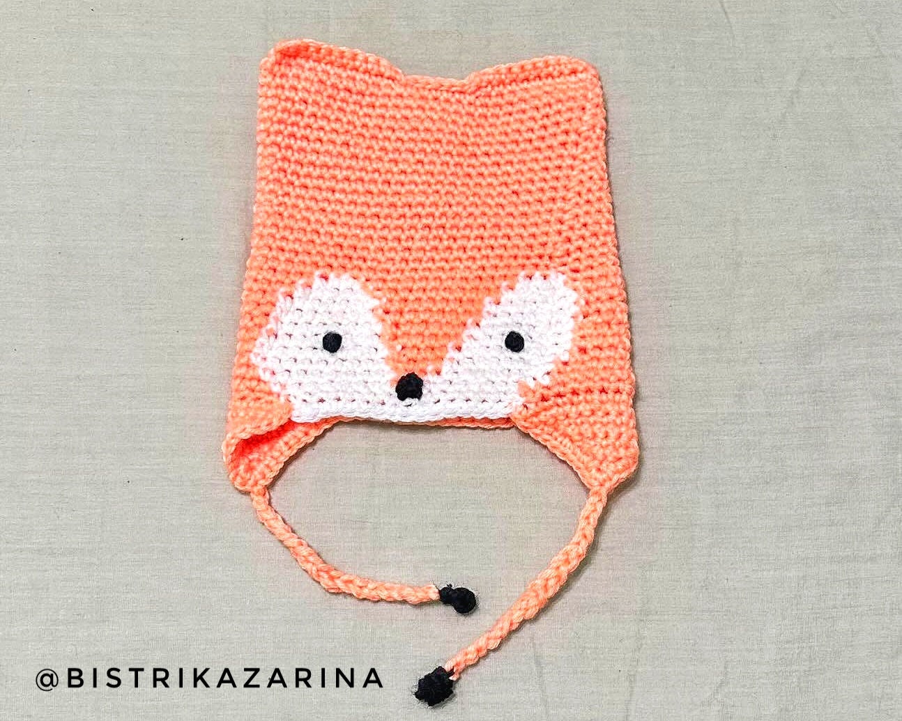 CROCHET HAT PATTERN / Crochet Baby Hat Pattern / Fox Hat Pattern / Sly ...