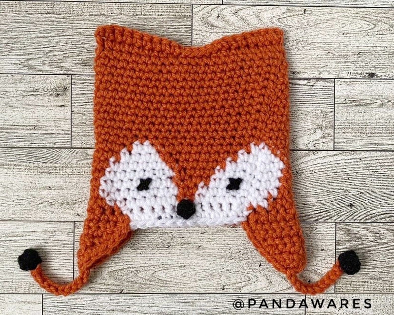 CROCHET HAT PATTERN / Crochet Baby Hat Pattern / Fox Hat Pattern / Sly ...