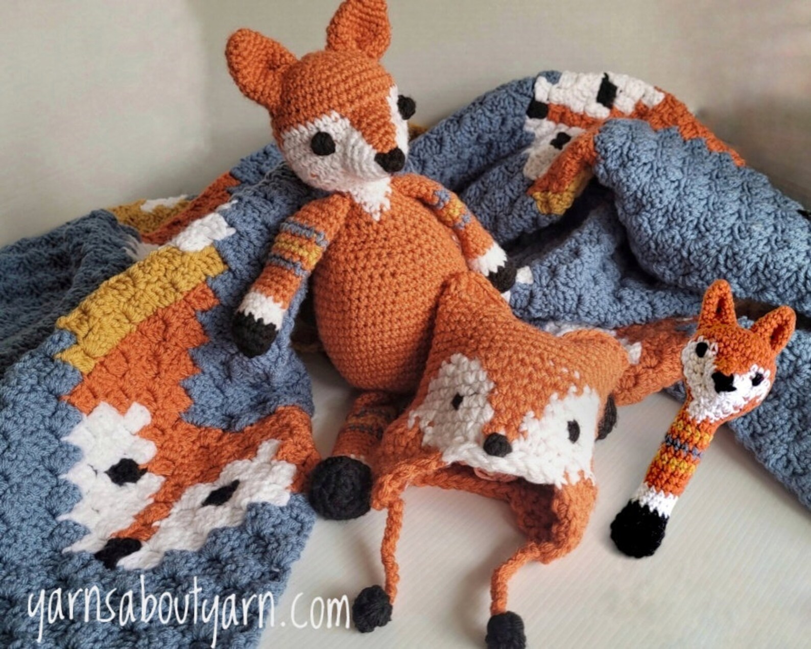 CROCHET HAT PATTERN / Crochet Baby Hat Pattern / Fox Hat Pattern / Sly ...