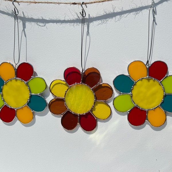 70s Stained Glass - Etsy