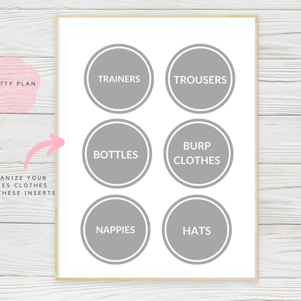 Nursery Drawer Organizer - Etsy