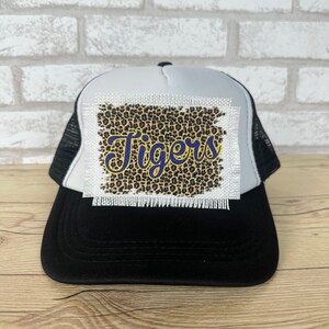 School Spirit Hat Patch-mascot or Other Name - Etsy