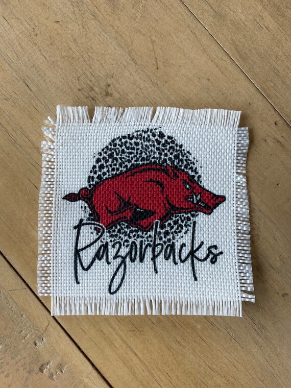 Razorbacks White Hat Patch | Etsy