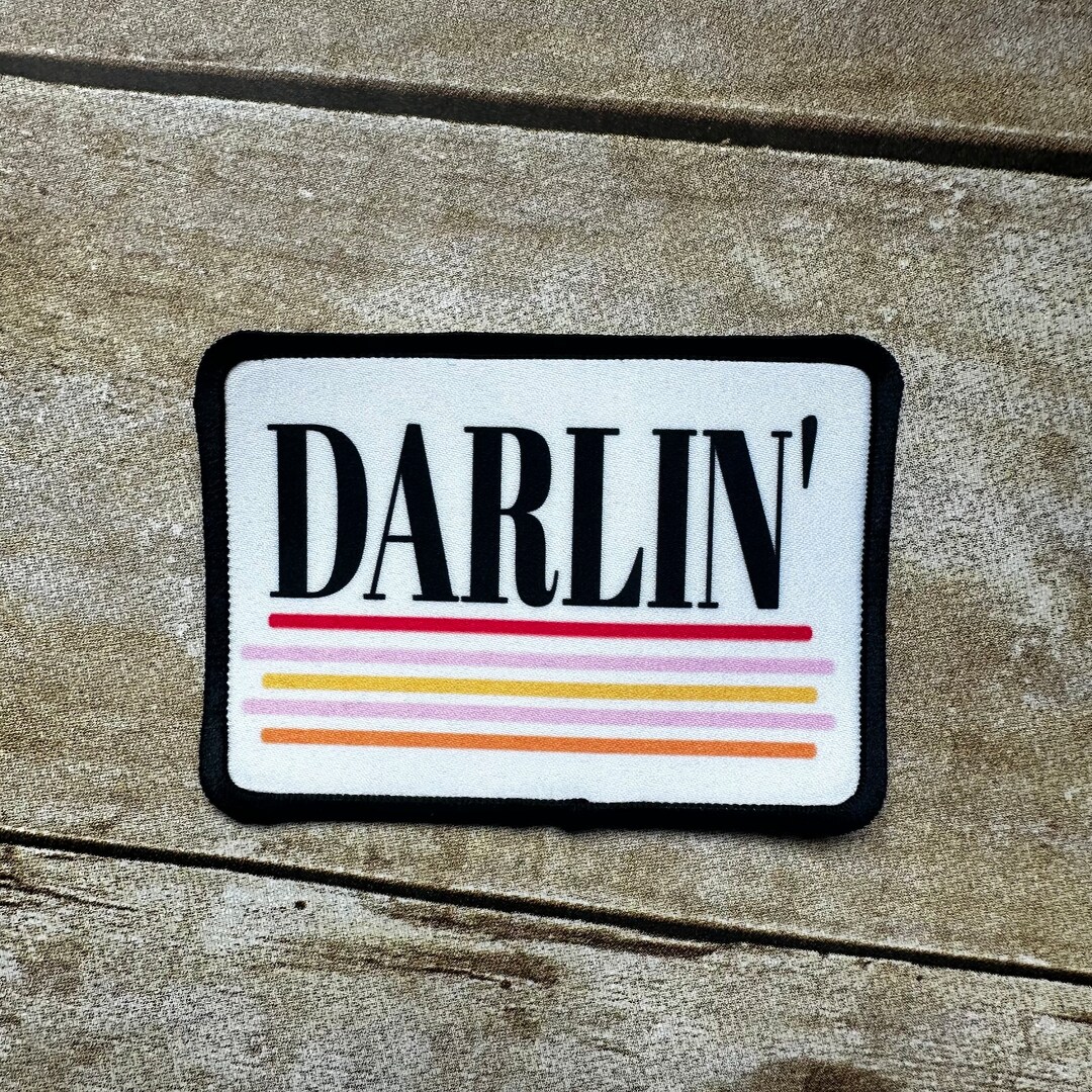 Darlin Rectangle Patch - Etsy