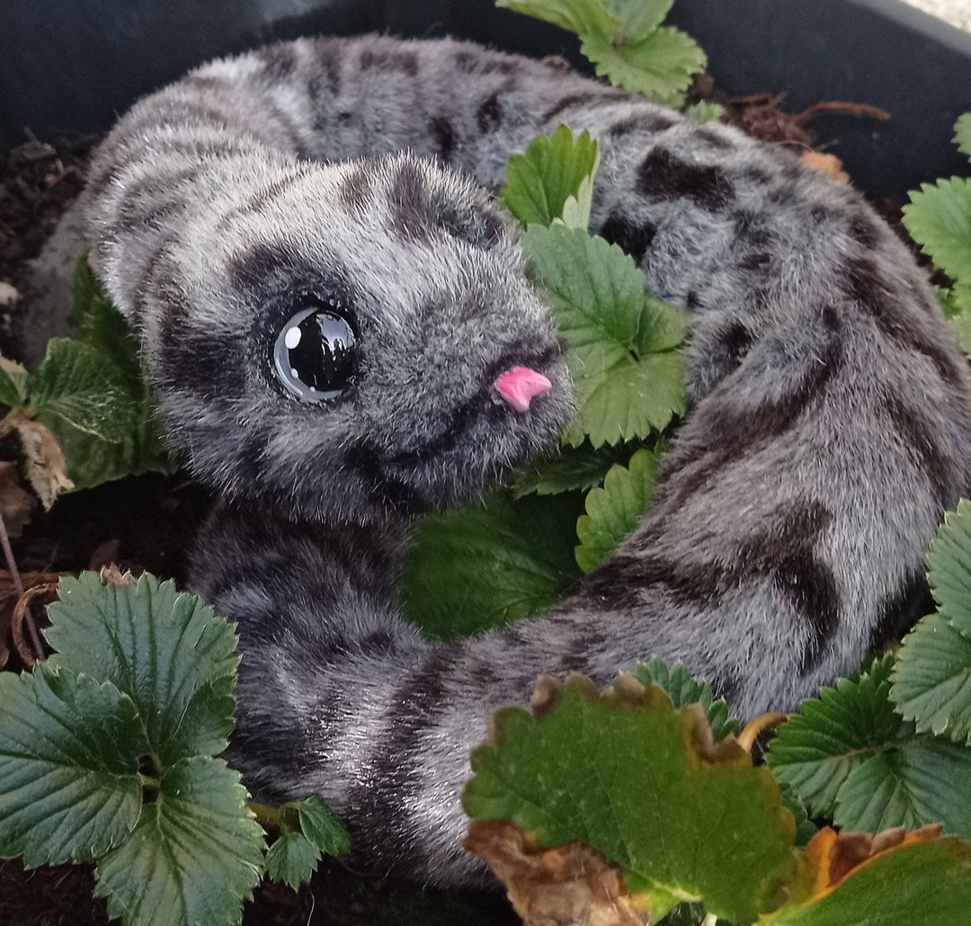 Snake Python Handmade Unique Toy 5 Brand New Style Posable Plush Toy ...