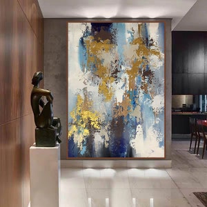Large Abstract Canvas Art Original Oil Painting Abstract - Etsy UK