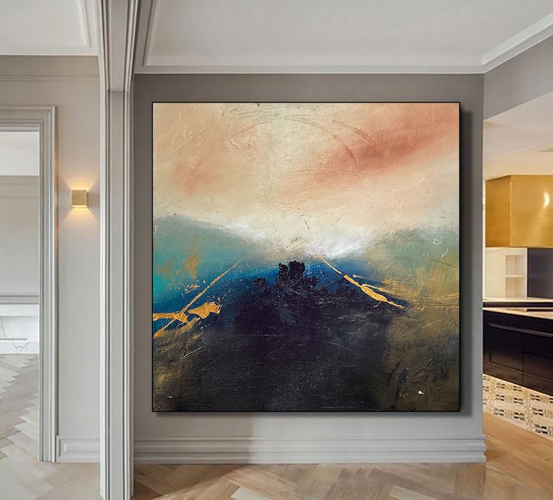 Large Abstract Painting modern Abstract Paintingoil Hand - Etsy