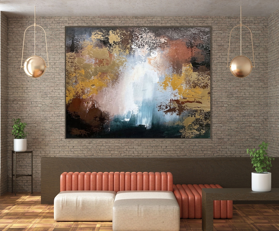 Extra Large Abstract Art Original Painting on Canvas - Etsy UK