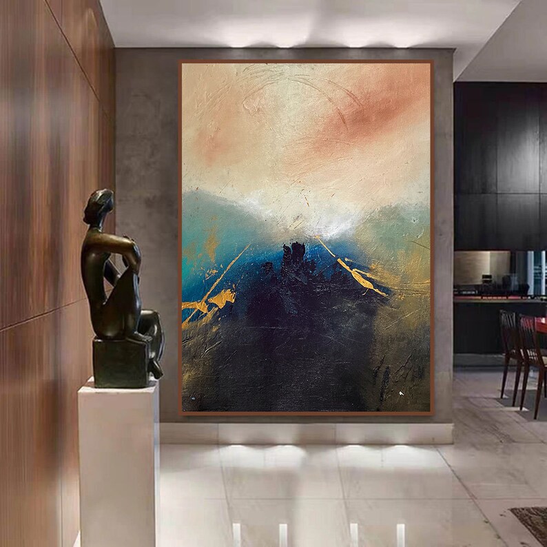 Large Abstract Painting modern Abstract Paintingoil Hand - Etsy