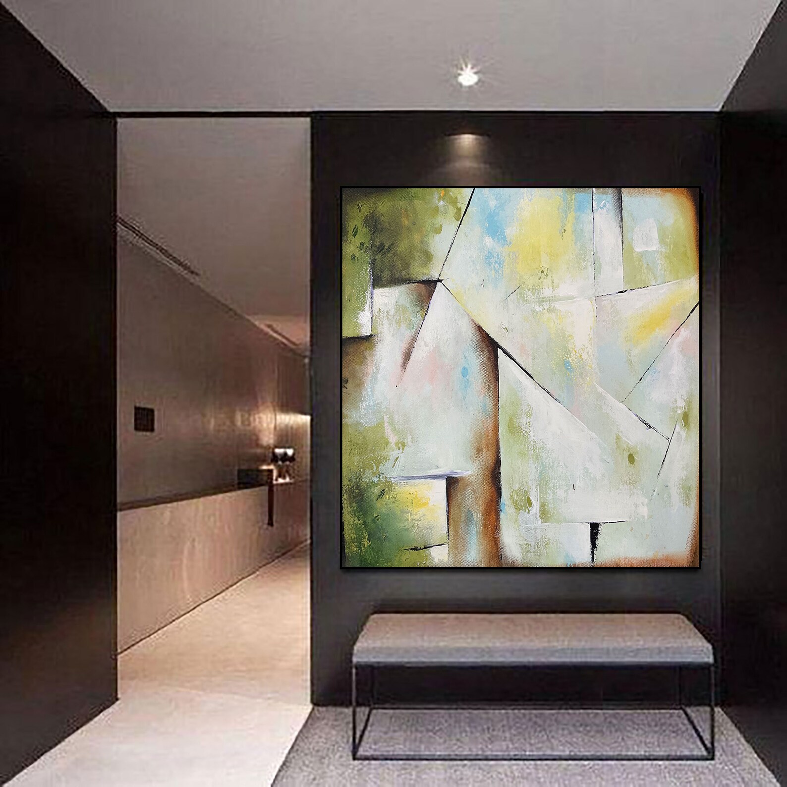 Abstract Painting Modern Art Extra Large Abstract Painting - Etsy UK