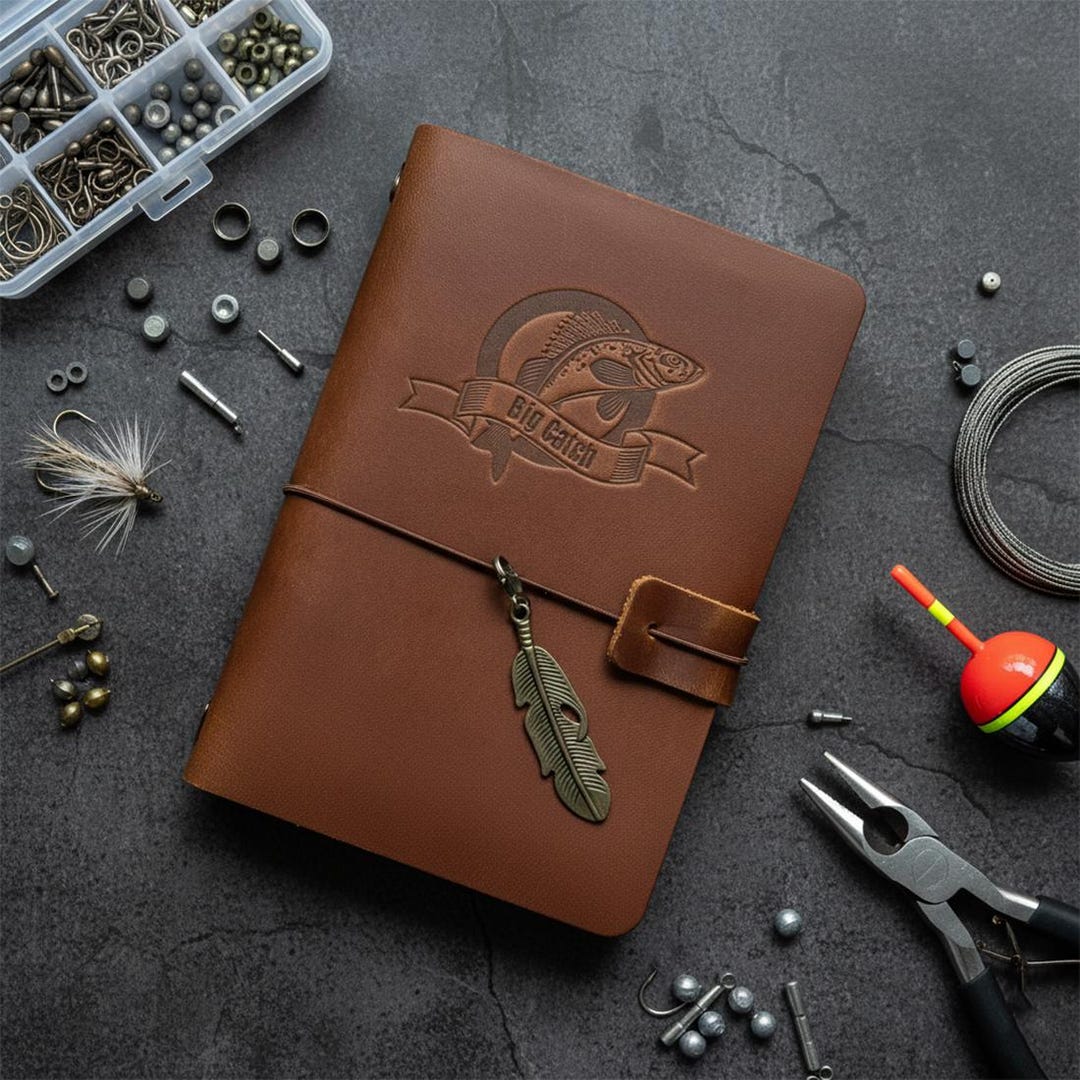 Personalized Fishing Journal | Custom Fishing Journal | Fishing Gift ...