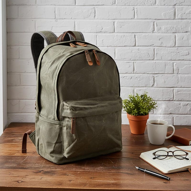 Canvas Backpack Men - Etsy