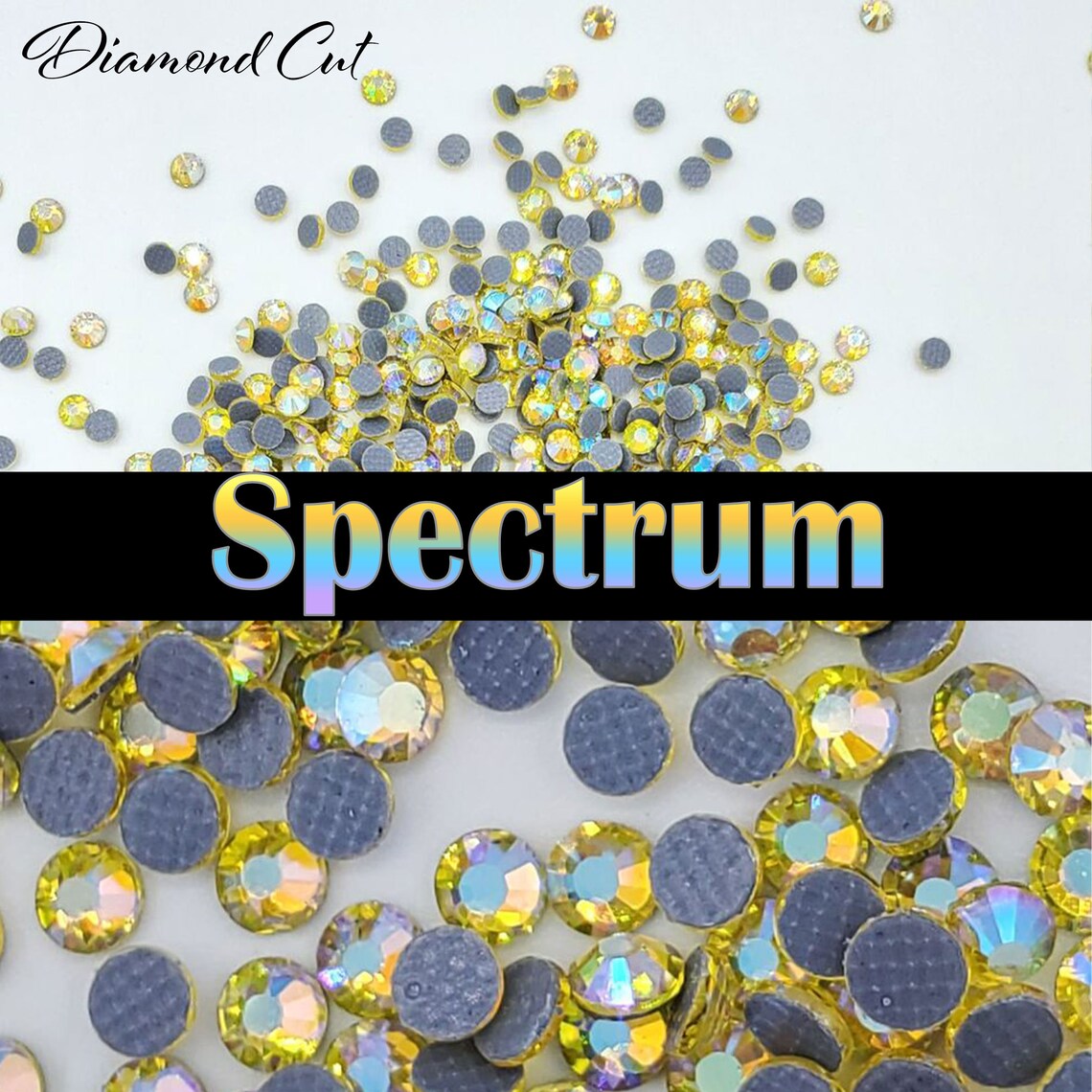 SS10 Spectrum AB Diamond Cut Hotfix Rhinestones 10 Gross - Etsy