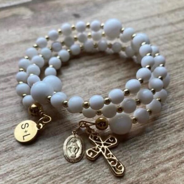 Modern Rosary Necklace - Etsy