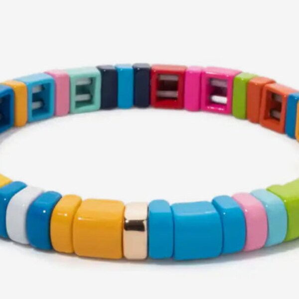 Tile Bracelet - Etsy