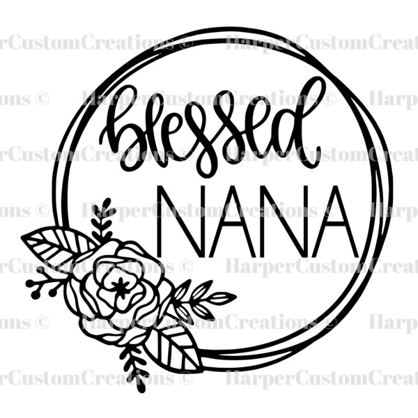 Blessed Nana - Etsy