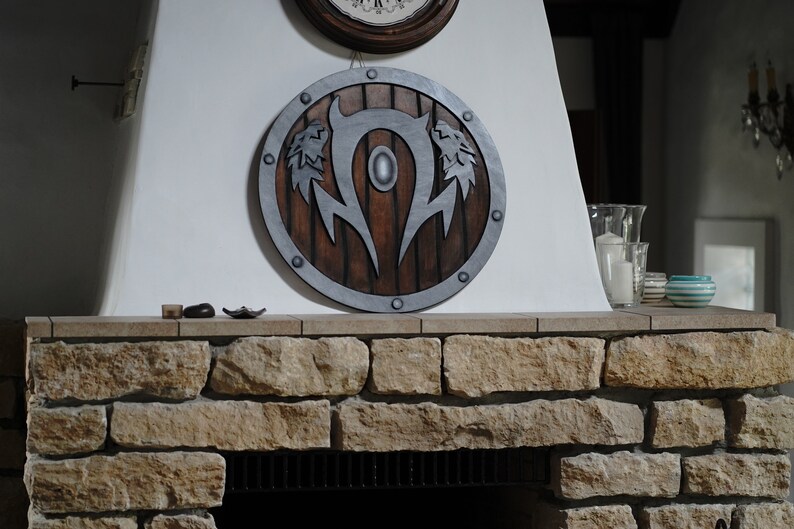 World of warcraft Shield / Horde Shield Warcraft Inspired | Etsy