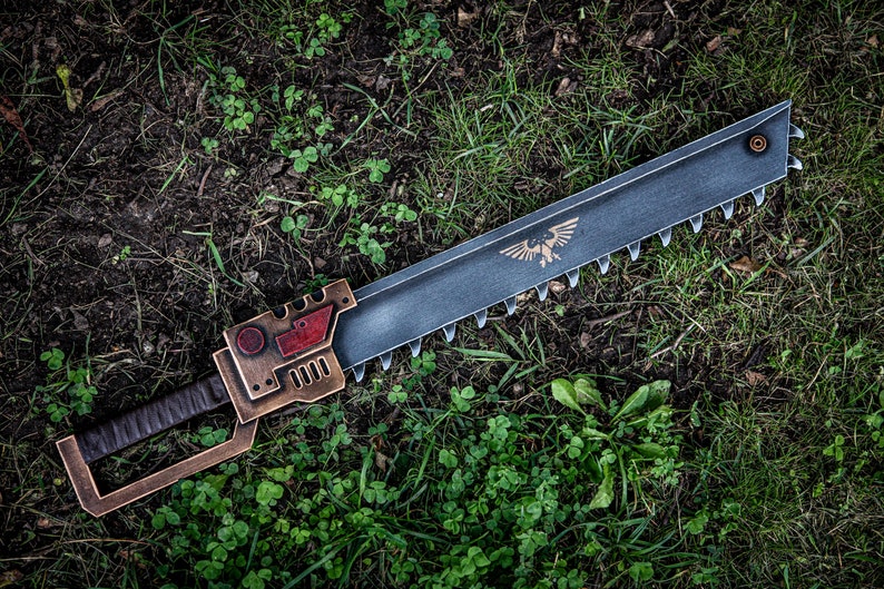 Warhammer 40k Chainsword Inspired | Etsy