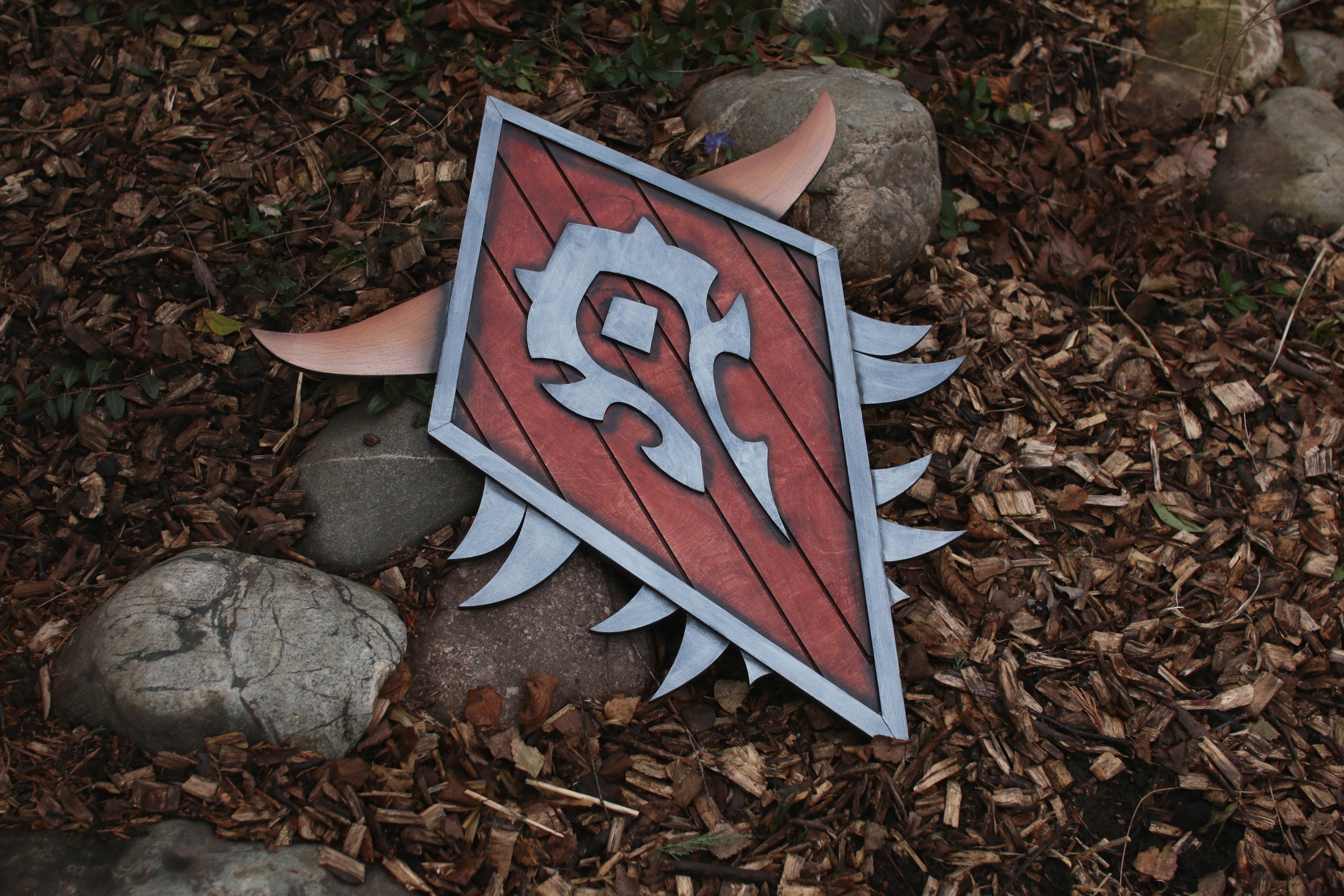 World of warcraft Shield / Horde Shield Warcraft Inspired | Etsy