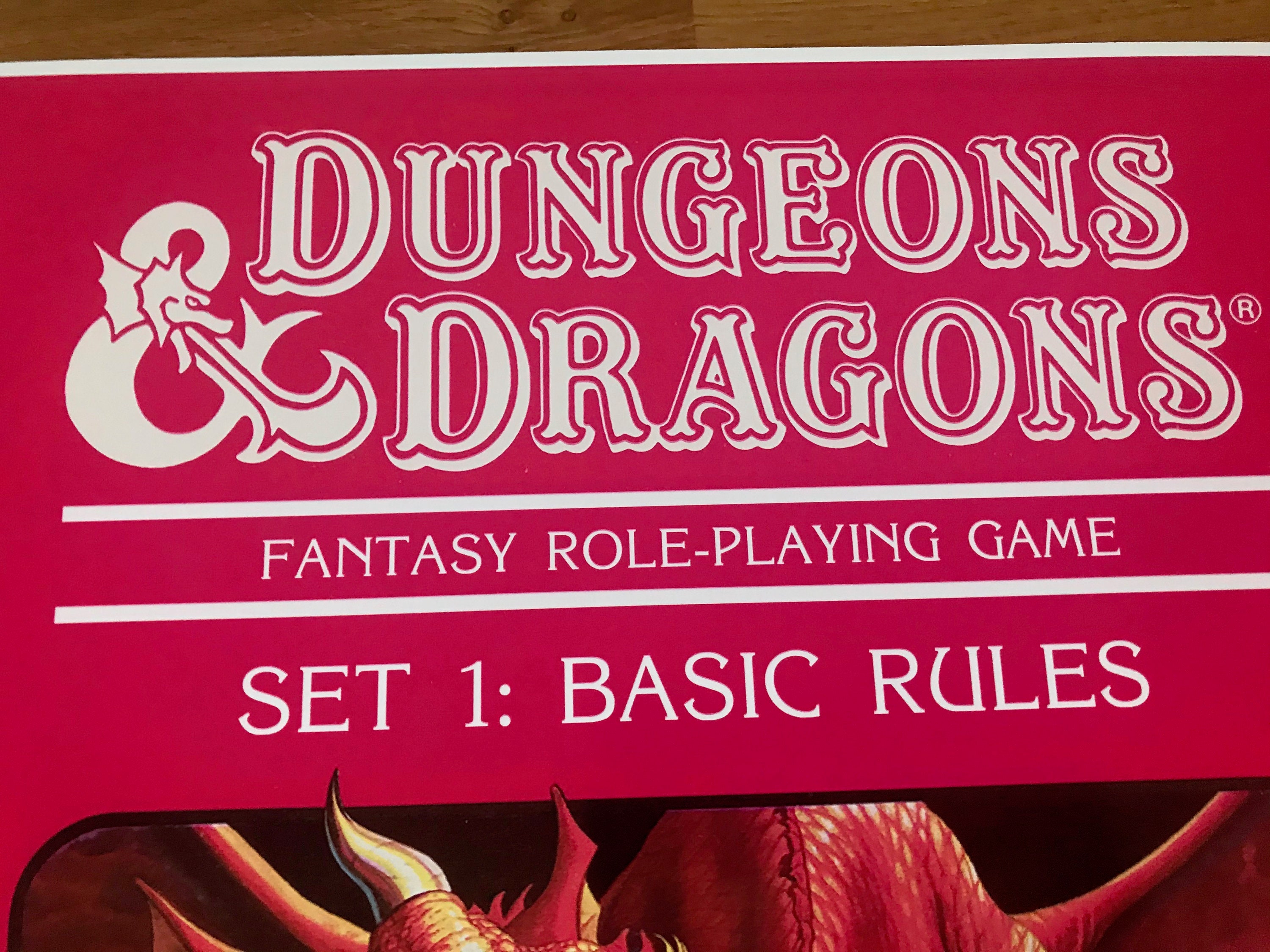 Dungeons & Dragons Set 1 Basic Rules A2 Poster - Etsy