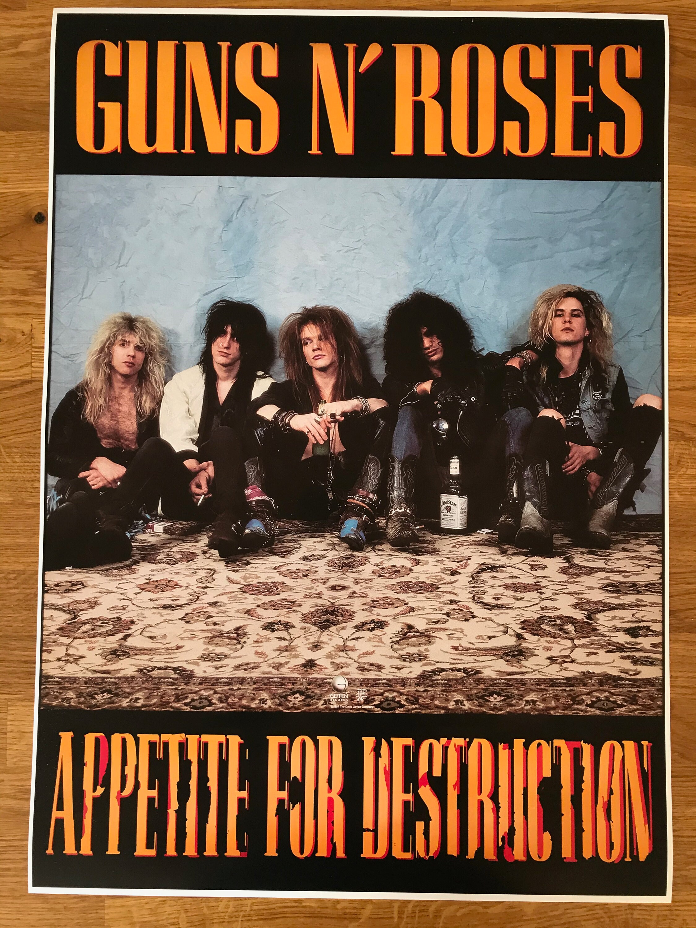 Guns N' Roses A2 Reproduction Print - Etsy UK