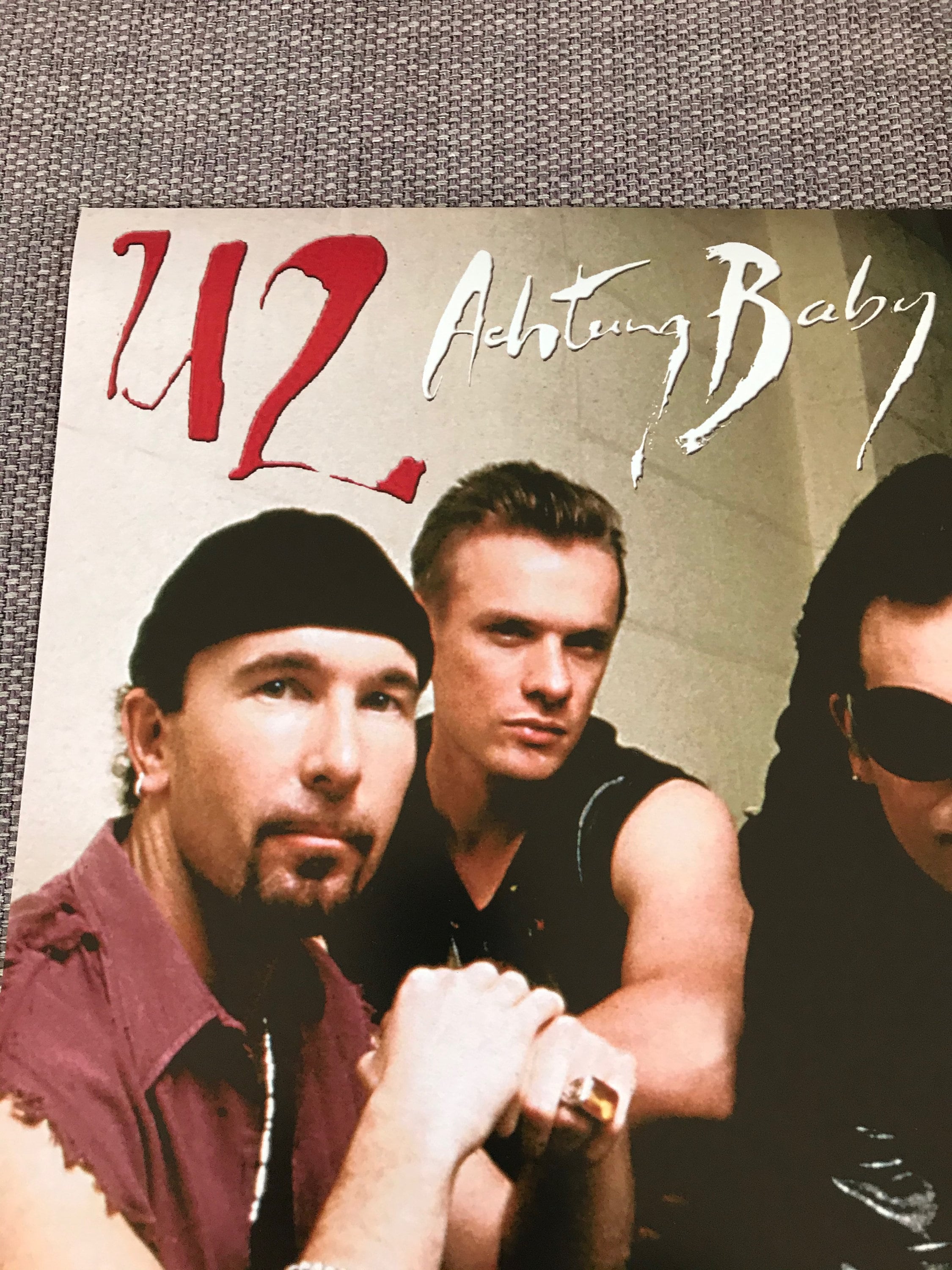 U2 Zoo TV Achtung Baby UK Tour Reproduction A2 Print - Etsy