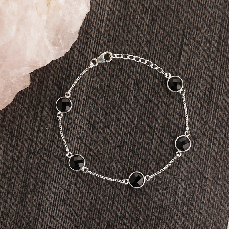 Black Onyx Bracelet - Etsy