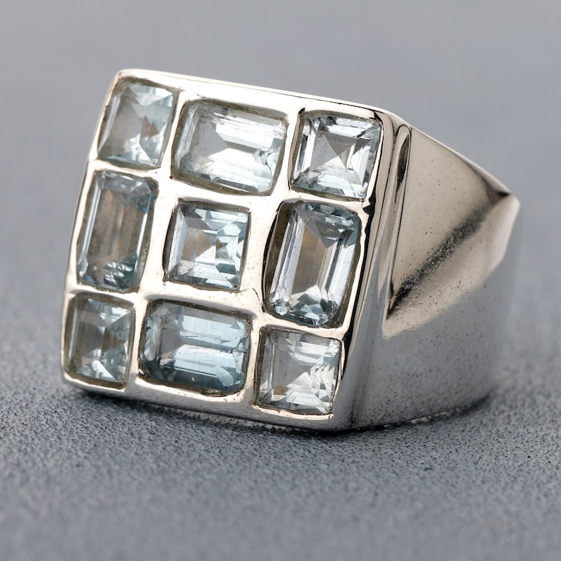 Mens Gemstone Rings - Etsy