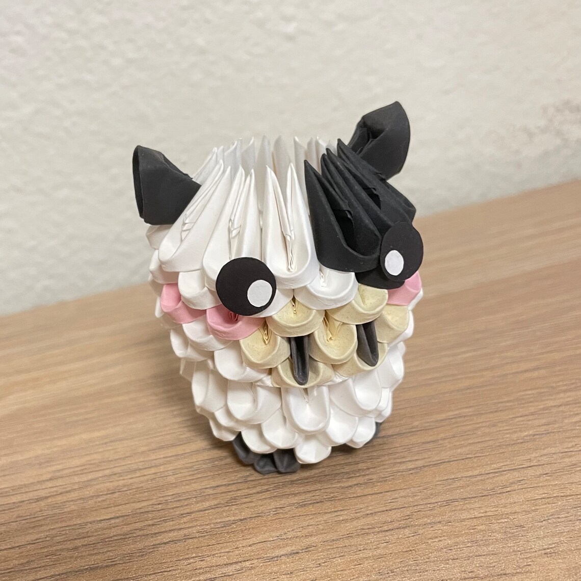 3D Origami Cow Figure - Etsy