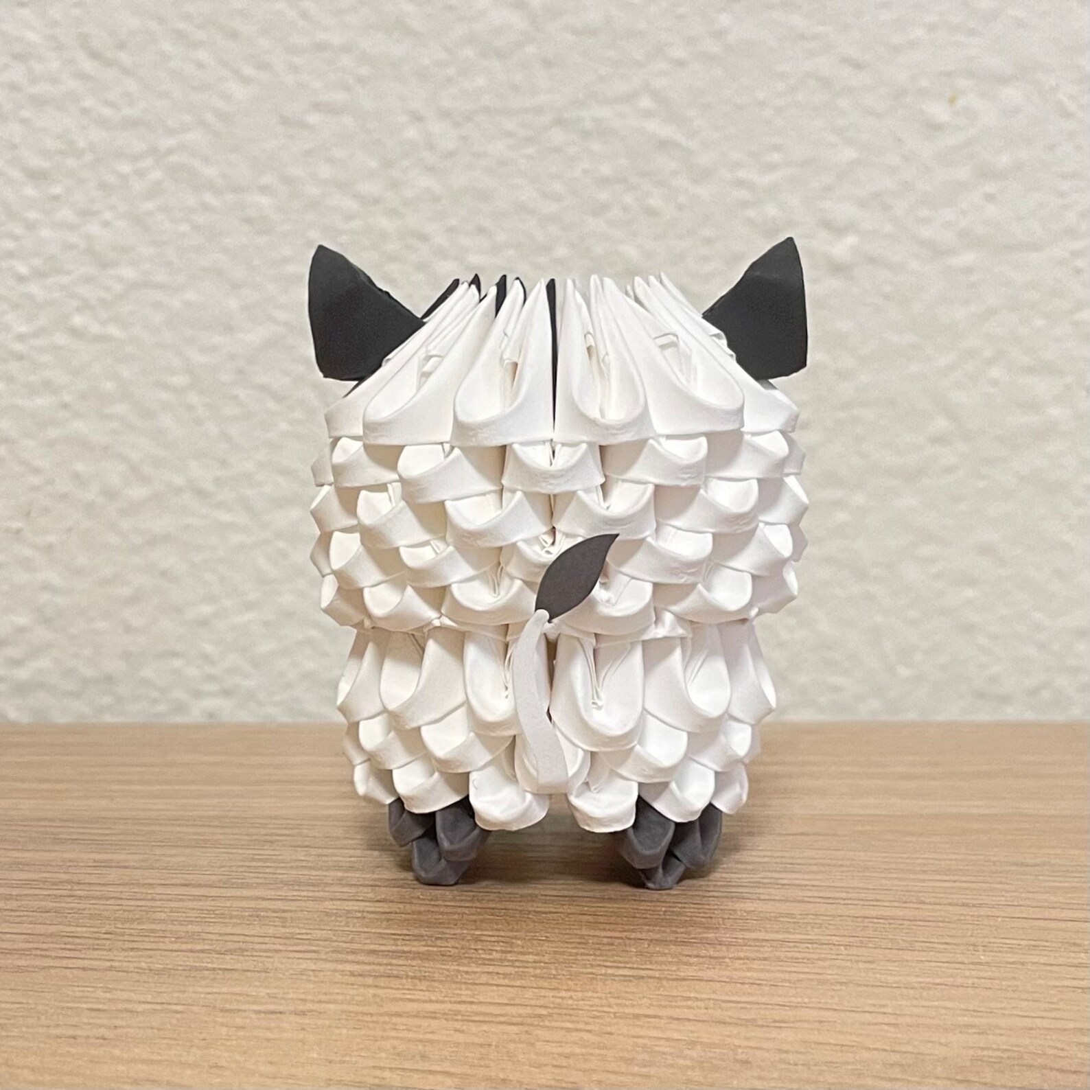 3D Origami Cow Figure - Etsy