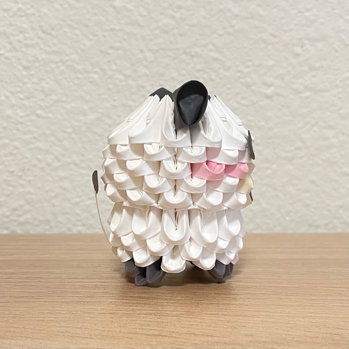 3D Origami Cow Figure - Etsy