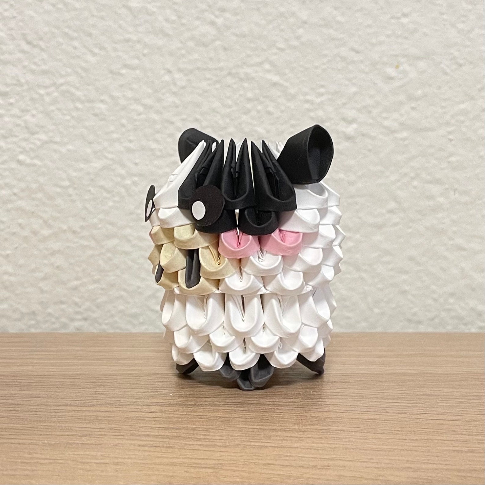 3D Origami Cow Figure - Etsy