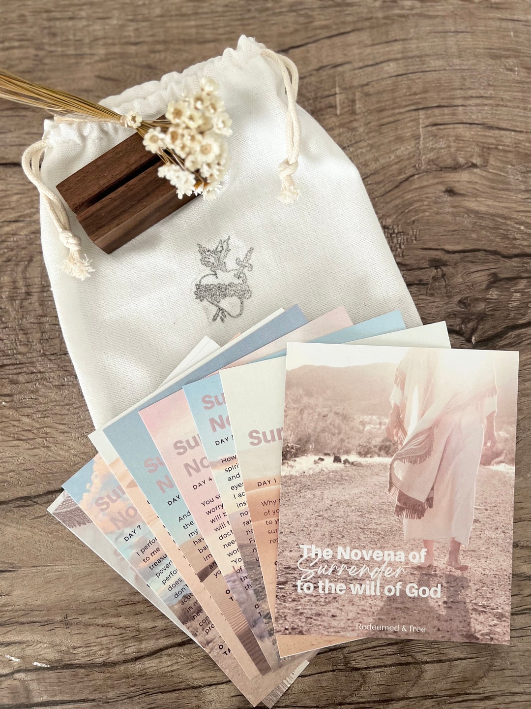 Surrender Novena Print Set, Surrender Prayer, Catholic Prayer Cards ...