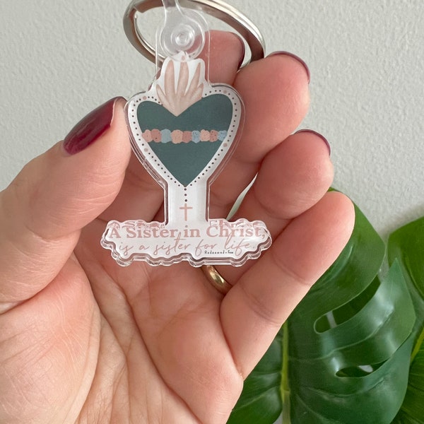 Catholic Keychain - Etsy