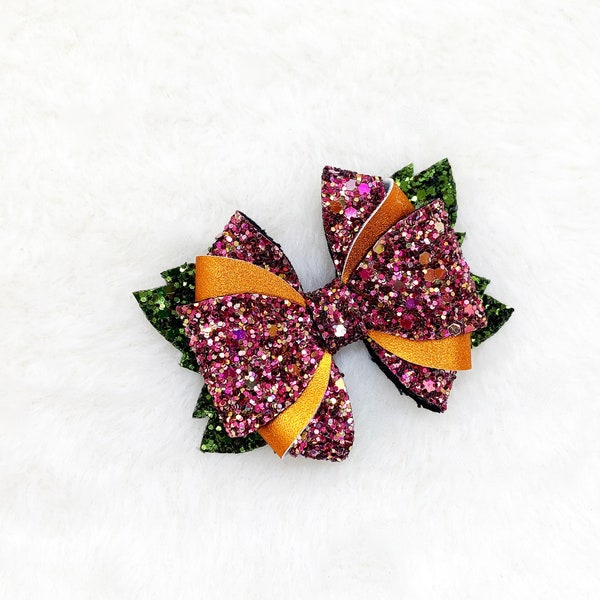 Fall Hair Bow - Etsy