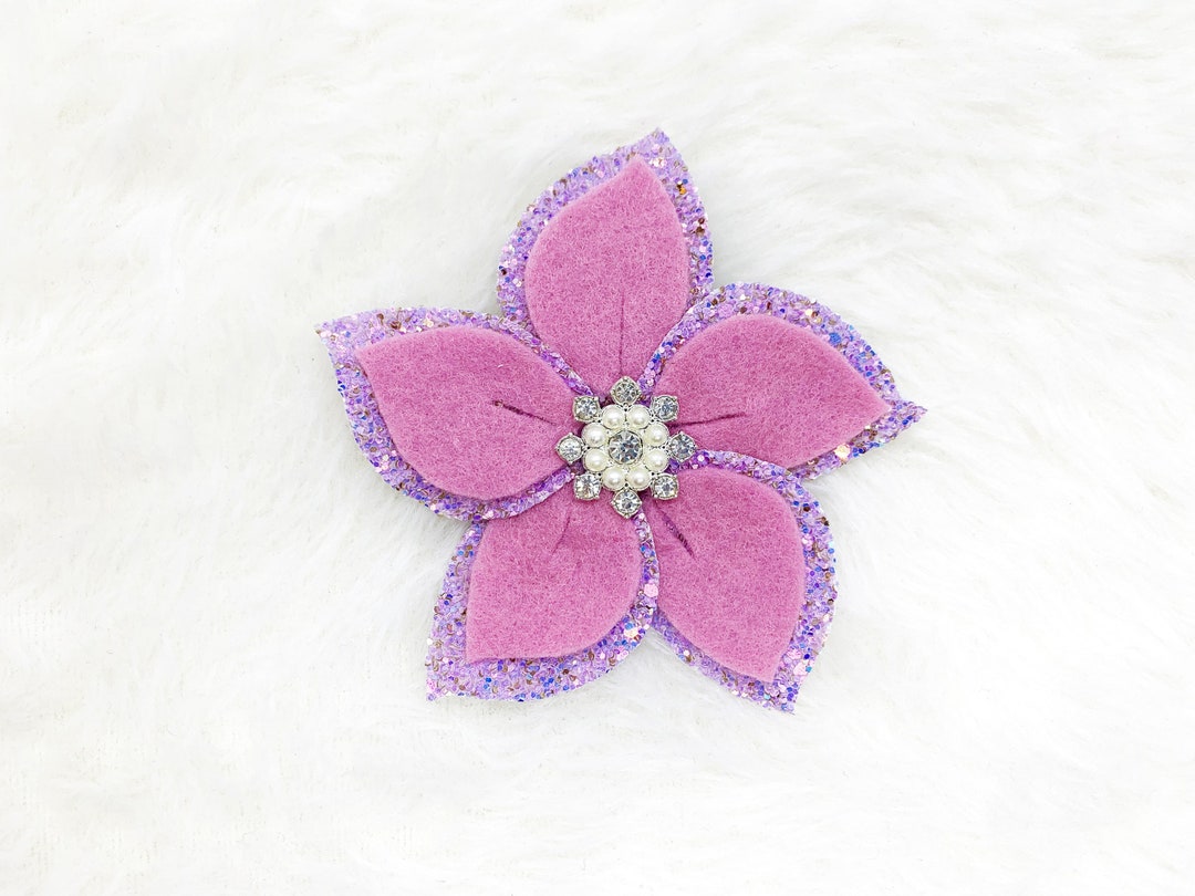 Encanto Isabela Inspired Flower Bow | Isabela Flower Baby Headband ...