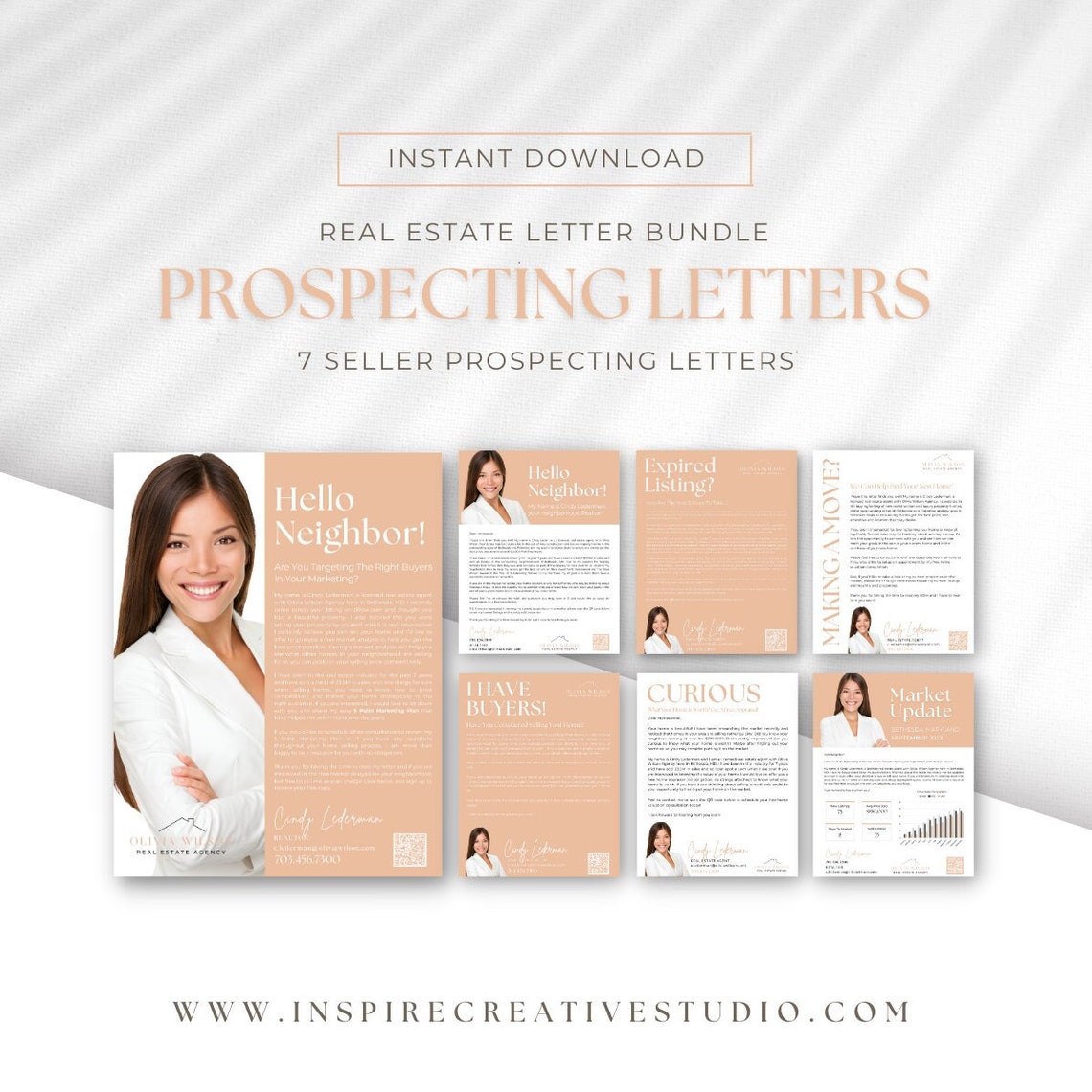 Real Estate Introduction Letter, Expired Listing Letter, for Sale by ...
