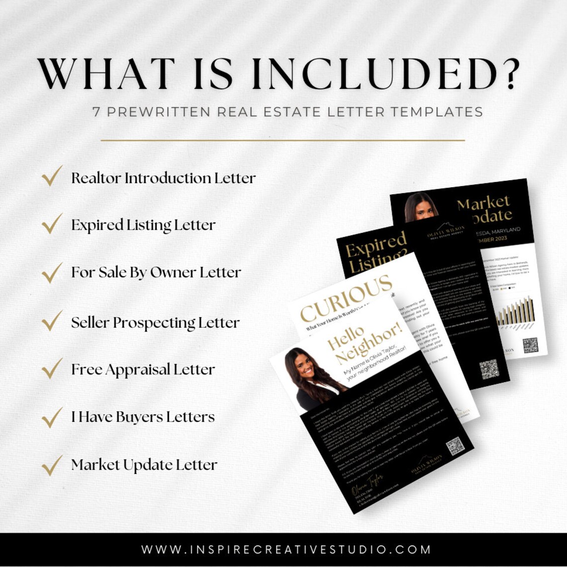 Real Estate Marketing Letter Bundle, Agent Intro Letter, I Have Buyers ...