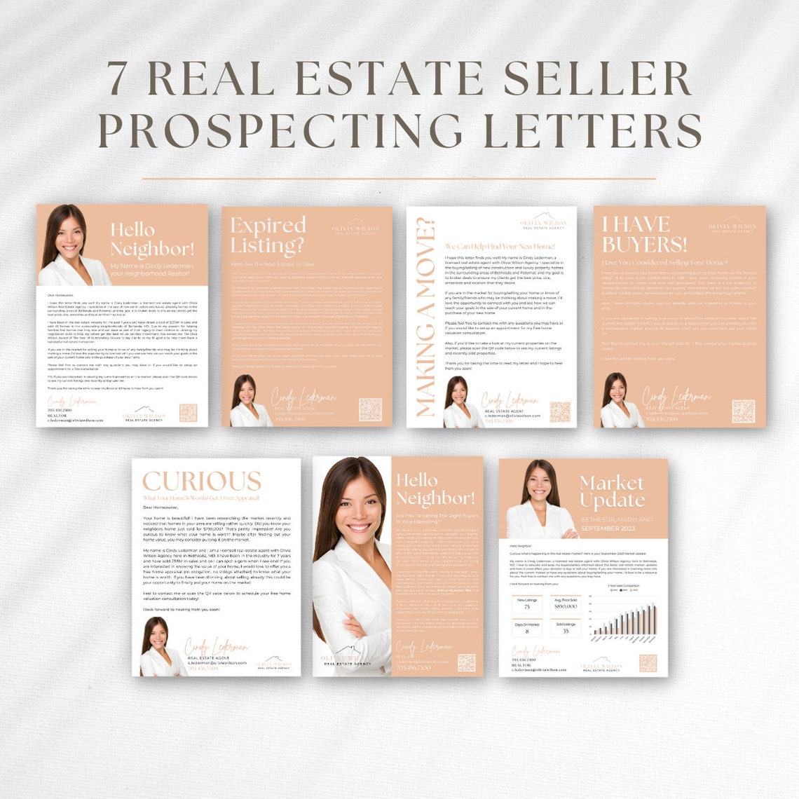 Real Estate Introduction Letter, Expired Listing Letter, for Sale by ...