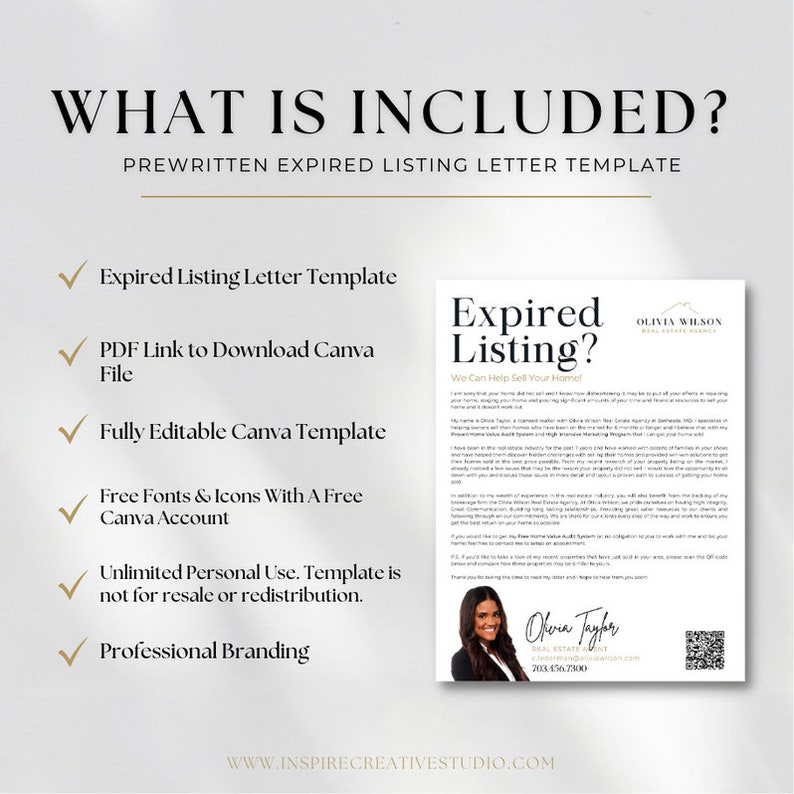 Expired Listing Letter, Real Estate Marketing Letter, Expired Listing ...