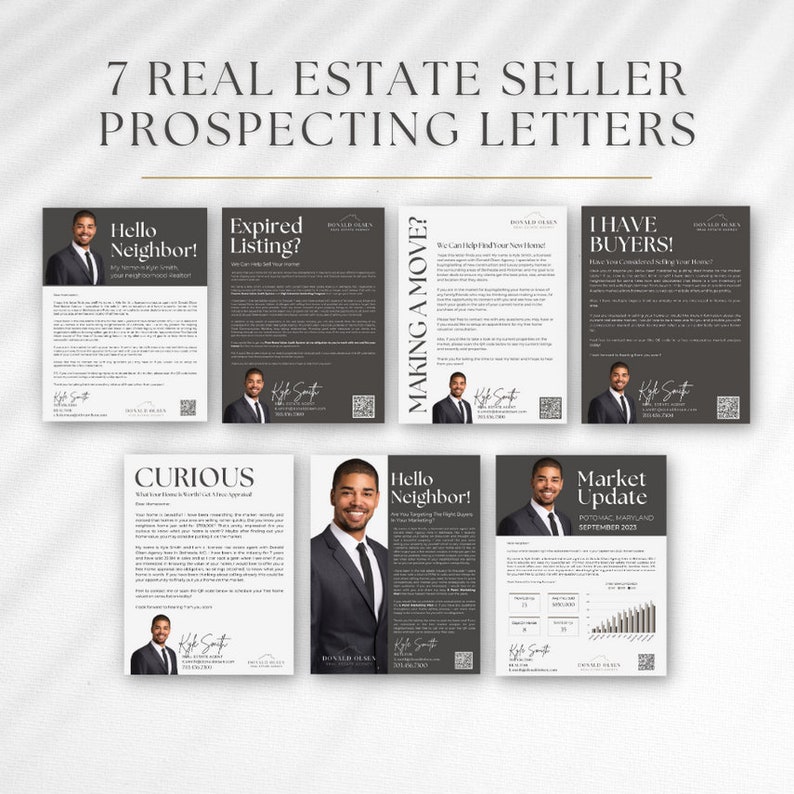 Prospecting Letter Bundle, I Have Buyers Letter, Real Estate Marketing ...