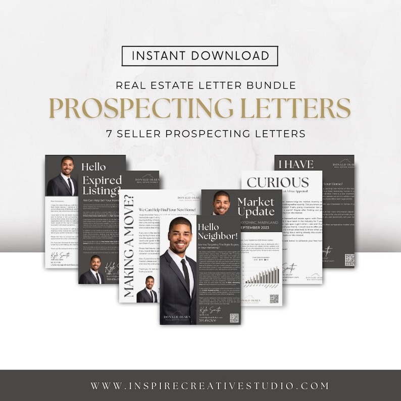 Prospecting Letter Bundle, I Have Buyers Letter, Real Estate Marketing ...