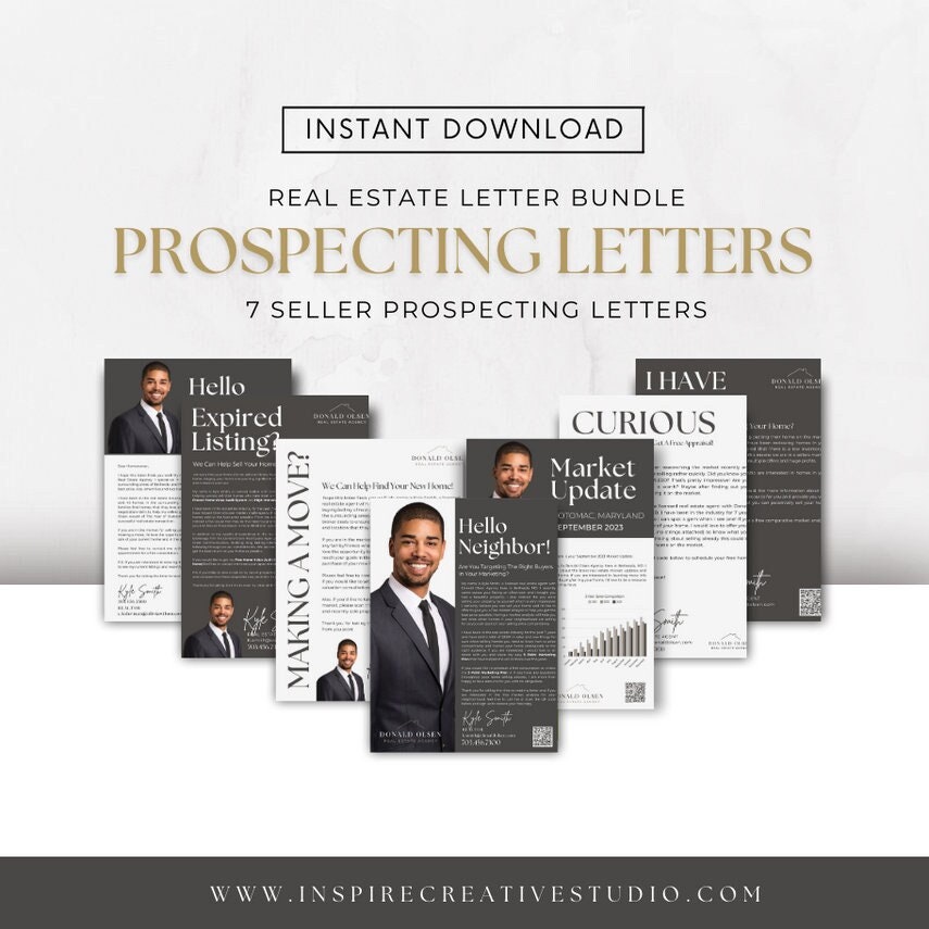 Prospecting Letter Bundle, I Have Buyers Letter, Real Estate Marketing ...