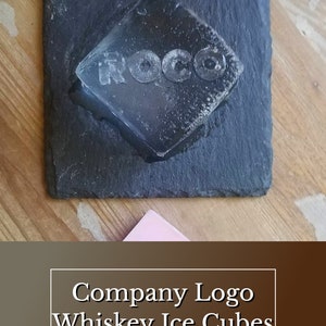 Corporate Gift | Custom Whiskey Ice Mold With Company Logo ...