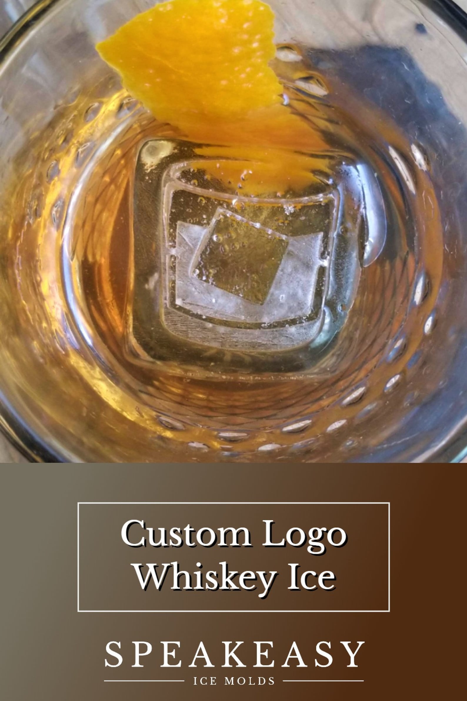 Custom Design Whiskey Ice Mold Ice Cubes Based on Your Image - Etsy