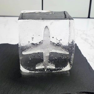 Personalized Whiskey Ice Cubes With Your Aircraft | Customized Whiskey ...
