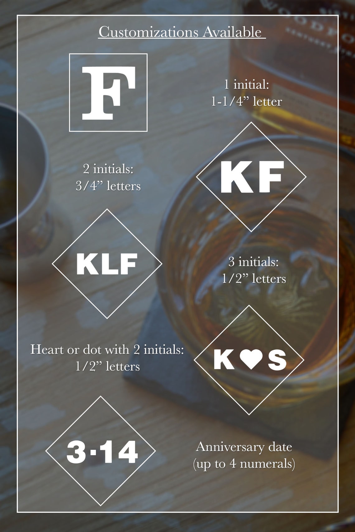 Custom Ice Mold, Letter Ice Cubes, Monogram Ice Mold, Personalized ...