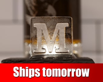 Recessed Monogram Ice Cube Tray 2 Inverted Custom Mold, Unique Square ...